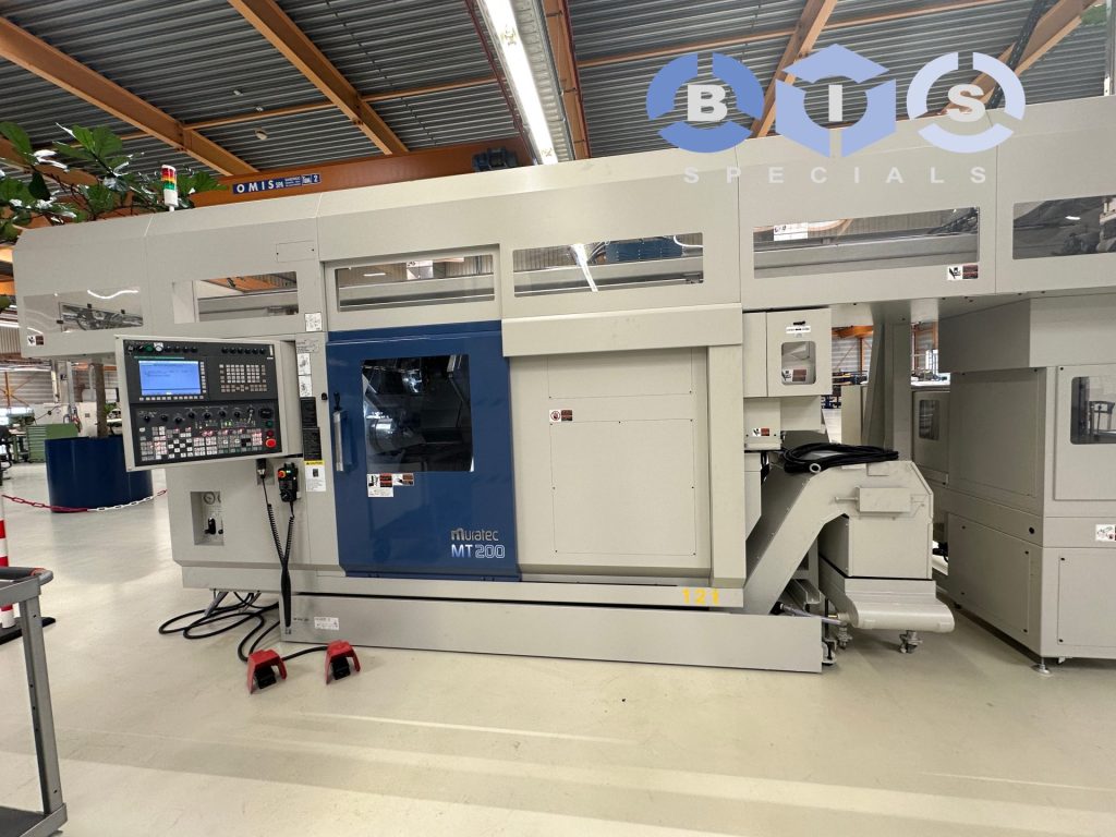 MURATEC MT200 met klauwplaat - SPANNTOP 80 mini en MANDO Adapt doorn ...